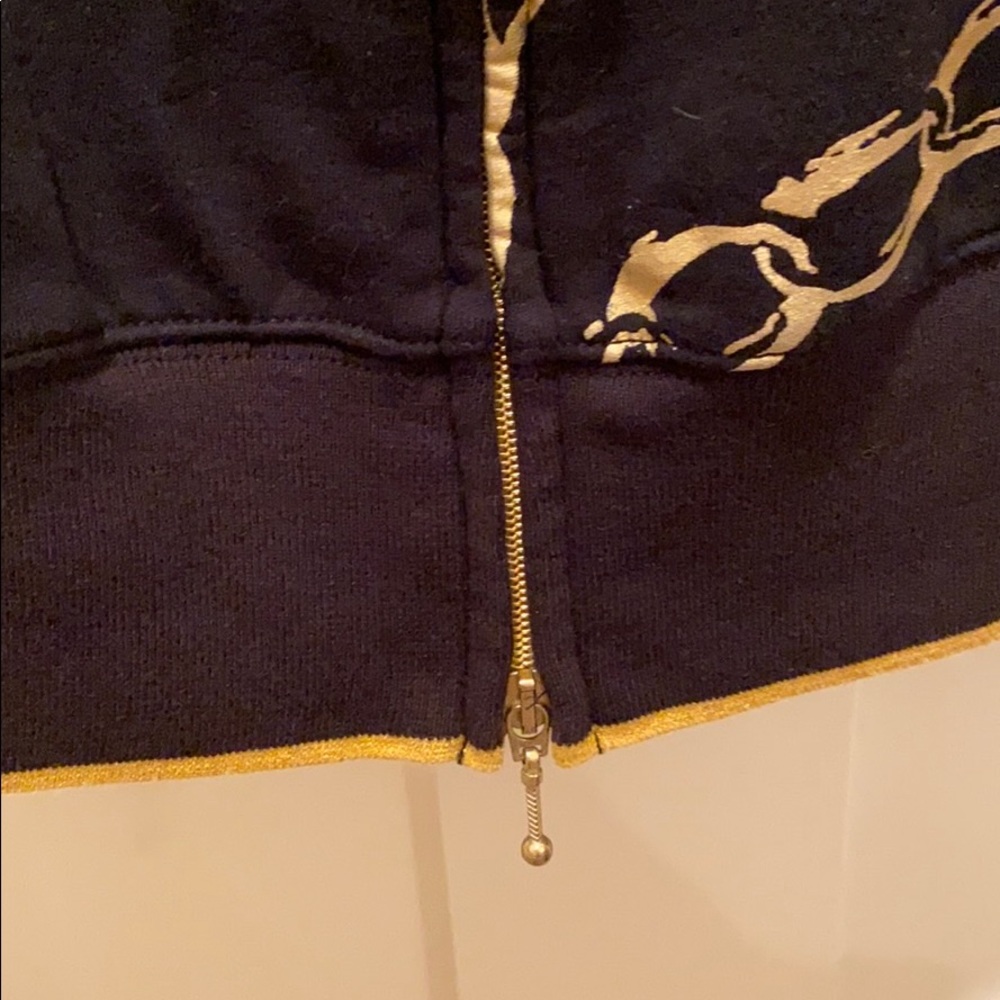 Vintage Triple Five Soul Gold Chain Sweater - Gem